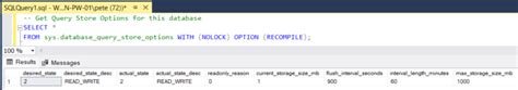 Checking If Query Store Is Enabled In Sql Server Sql Dba Blog