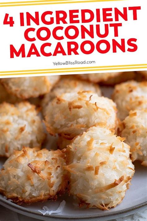 First Place Coconut Macaroons Artofit