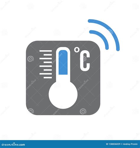 Temperature Sensor Icon From Sensors Icons Collection Creative Two Colors Design Symbol