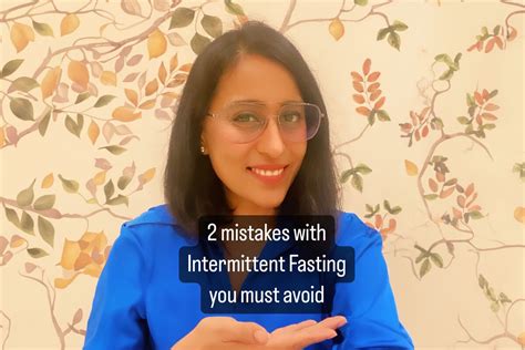 Correcting Common Errors In Your Intermittent Fasting Routine Whosthat360