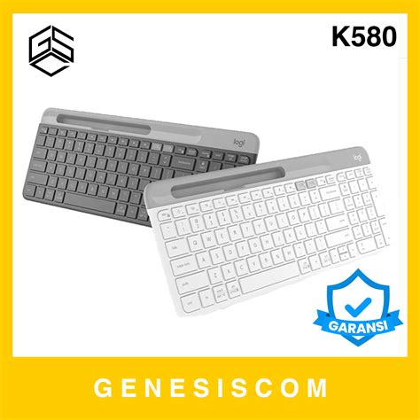 Jual Keyboard Wireless Logitech K580 Slim Multi Device Bluetooth Receiver Dual Mode Multi