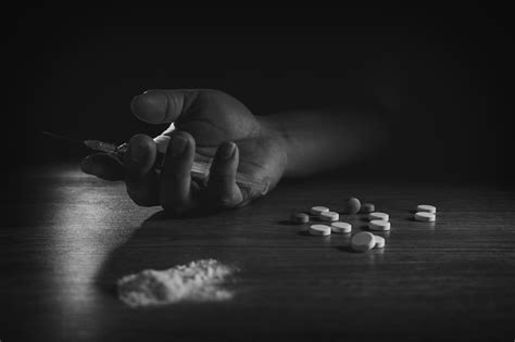 Premium Photo Stop Drug Addiction Concept International Day Against