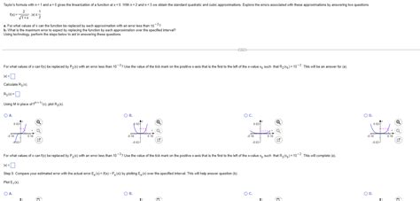 Taylors Formula With N 1 And A 0 Gives The