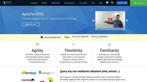 Apache Drill Schema Free Sql Query Engine For Hadoop Nosql And Cloud Storage
