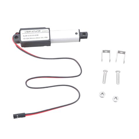 Ruisinery Small Electric Linearly Actuator 24v Low Noise Short Circuits Protections Telescopic