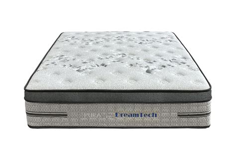 Pura Bamboo Charcoal Memory Foam Pocket Spring Mattress Eastern King Size Ifurniture The