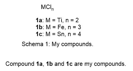 Number Chemnum Expand The Replaced Label By A Few Characters TeX LaTeX Stack Exchange