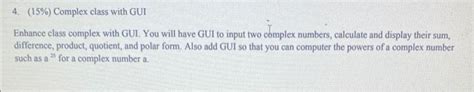 Solved C GUI PROGRAM PLEASE MAKE SURE ITS GUI Please Be Chegg Com