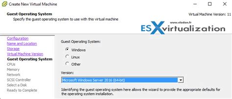 Windows Server 2016 Esx Virtualization