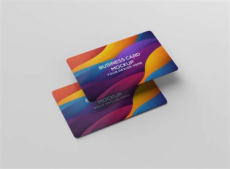 Premium Psd Business Credit Card Mockup