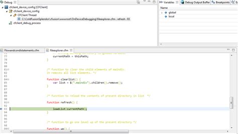Debugging Mobile Applications