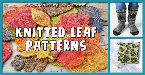Free Knitting Pattern Leaf Design At Albert Prowell Blog