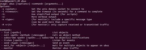 Ubus使用说明 知乎