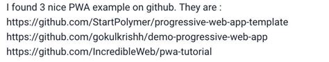 Entry 1 By Vw7460058vw For Find A Progressive Web App Example On Github Freelancer