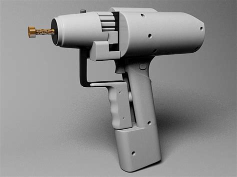 3d Gene Gun Model