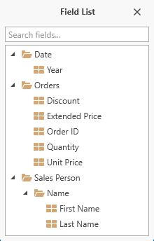 User Folders WPF Controls DevExpress Documentation
