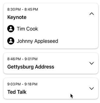 SwiftUI Animate The Appearance Of Sub Views When Expanding Parent