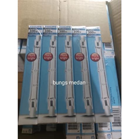 Jual Lampu Halogen Philips Sorot Plusline W Watt Kuning V Stick Shopee Indonesia