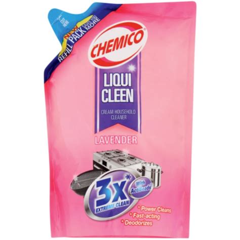 Chemico Liqui Cleen Lavender Refill Pouch 750ml Superb Hyper