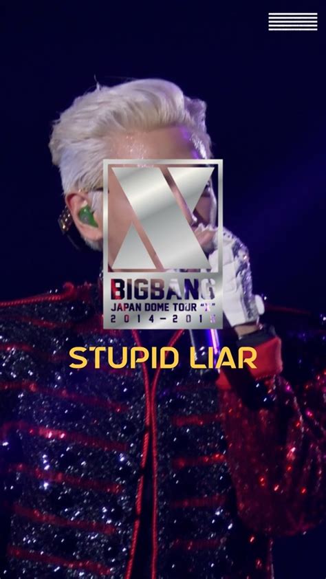 Yg Bigbang Concert 맨정신 Xxxibgdrgn Youngbae Ttt D Lable Official Bigbang 빅뱅 Gdragon