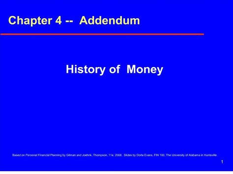 Ppt Chapter 4 Addendum Powerpoint Presentation Free Download Id