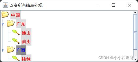 Java图形化界面编程超详细知识点9——swing树swing Tree Csdn博客