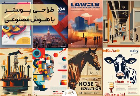طراحی پوستر با هوش مصنوعی طراحی پوستر آنلاین فارسی رایگان تدوین باما