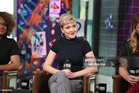 Cozi Zuehlsdorff Visits At Build Studio On August 1 2018 In New York