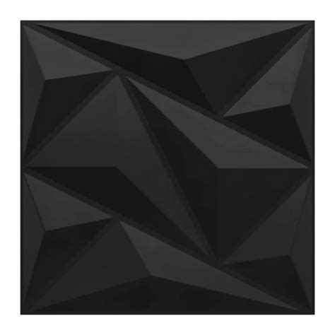 Alps Black 3d Pvc Wall Panels Thickness 1 Mm At ₹ 220piece In New