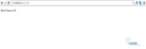 Efecto Texto 3d Con Css Solvetic