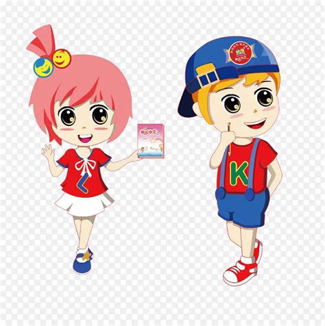 卡通男孩女孩矢量图png图片素材下载 图片编号10564522 Png素材网