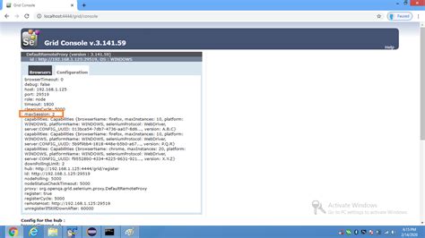 Selenium Grid Maxsessions Vs Maxinstances Stack Overflow