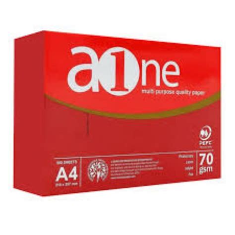 Jual Kertas Aone 70gram Ukuran A4 Dan Folio F4 Shopee Indonesia