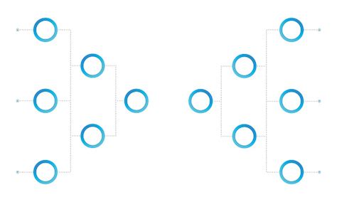 흰색 배경에 게임 토너먼트 브래킷 템플릿 플레이 오프 그리드 빈 플레이오프 일정 벡터 농구 팀 스포츠에 대한 스톡 벡터 아트 및