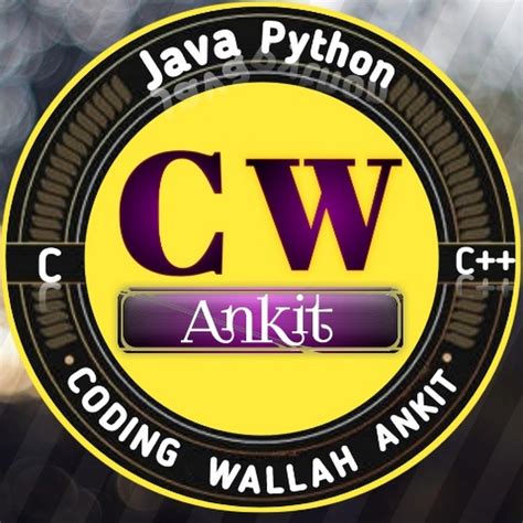 Coding Wallah Ankit Youtube