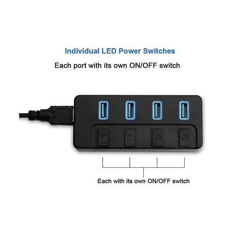 Ports Usb Hub Splitter Computer Multi Interface Splitter Usb Splitter Usb Expansion Charger
