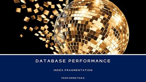 How To Avoid Database Index Fragmentation Performetriks Posted On The Topic Linkedin
