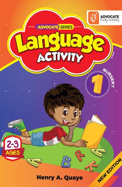 Language Activity Nursery 1 Advocate Publishing