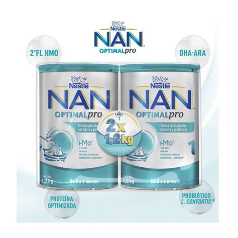 Fórmula Infantil Etapa 1 Nan Optimal Pro 212 Kg City Club