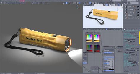 Benjamin Donnelly Blender Eevee Rendering Tutorial Pelican Led Torch