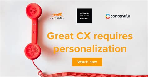 Personalization For Contentful Frosmo Is Fully Integrated With Contentful