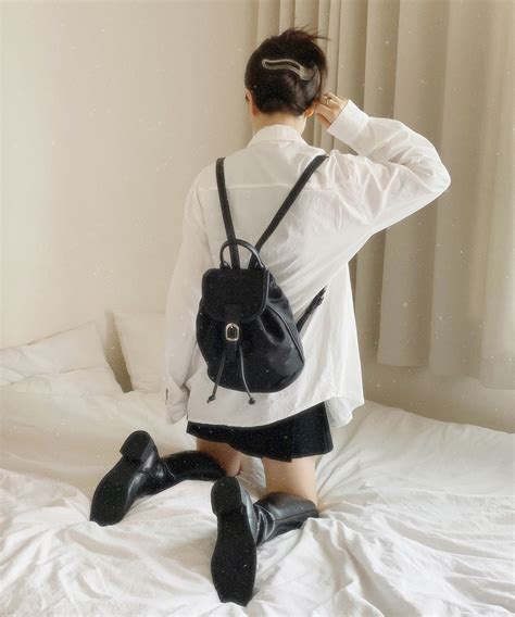모던 백팩 Modern Backpack 2color 나일론백팩 복조리백팩 데일리백팩 에이블리