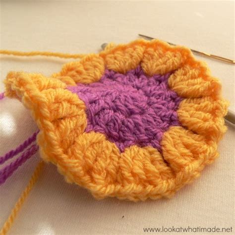block 8 cocoa puff {photo tutorial} cocoa puffs crochet square
