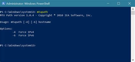Find Maximum Transfer Unit MTU Of A Network Using MTU Path Commandline