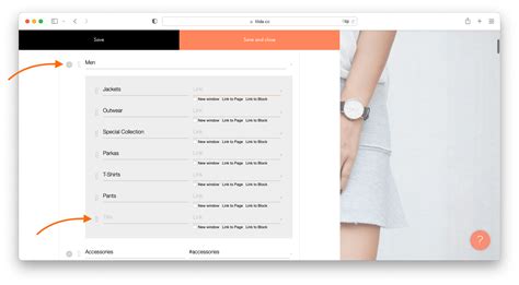 How To Create A Website Navigation Menu Tilda Help Center