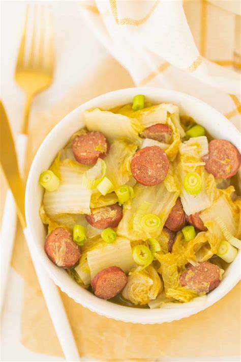 Cabbage And Sausage In The Instant Pot At Neomi Ingram Blog