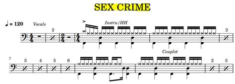 Sex Crime Dave Stewart Hellodrumscores