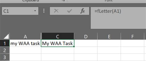 Excel Function To Convert First Letter Of Each Word To Uppercase