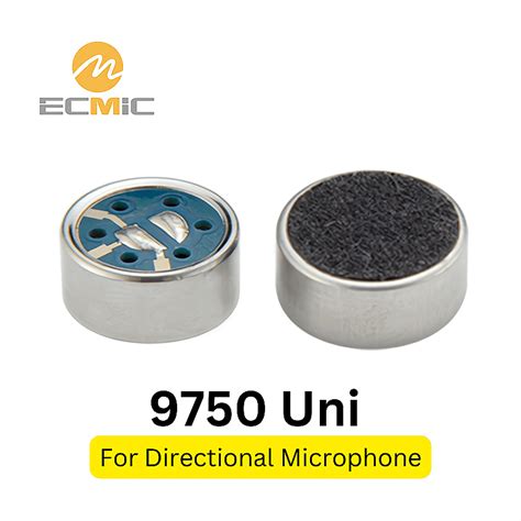 9 7mm Unidirectional Electret Condenser Microphone Element Ecmic