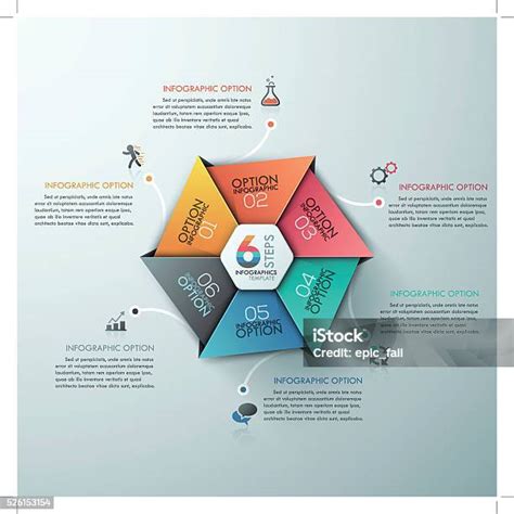 교육 및 졸업 인포그래픽 육각형 다이어그램 디자인 템플릿 2차 도형에 대한 스톡 벡터 아트 및 기타 이미지 2차 도형 개발